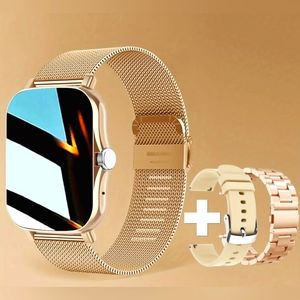 Wearables | Gold Full Touch Screen Smart Watchbt Android Smart Watch ...